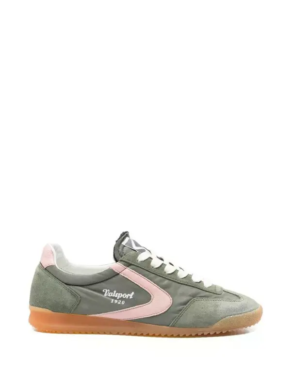 VALSPORT Paneled Lace-up Sneakers - Green