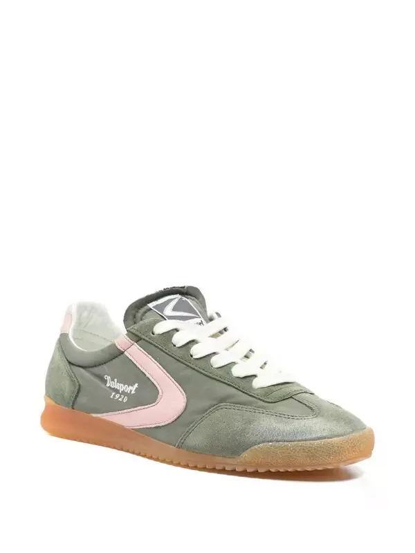 VALSPORT Paneled Lace-up Sneakers - Green