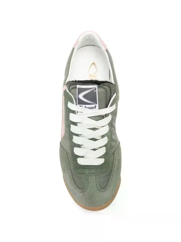 VALSPORT Paneled Lace-up Sneakers - Green