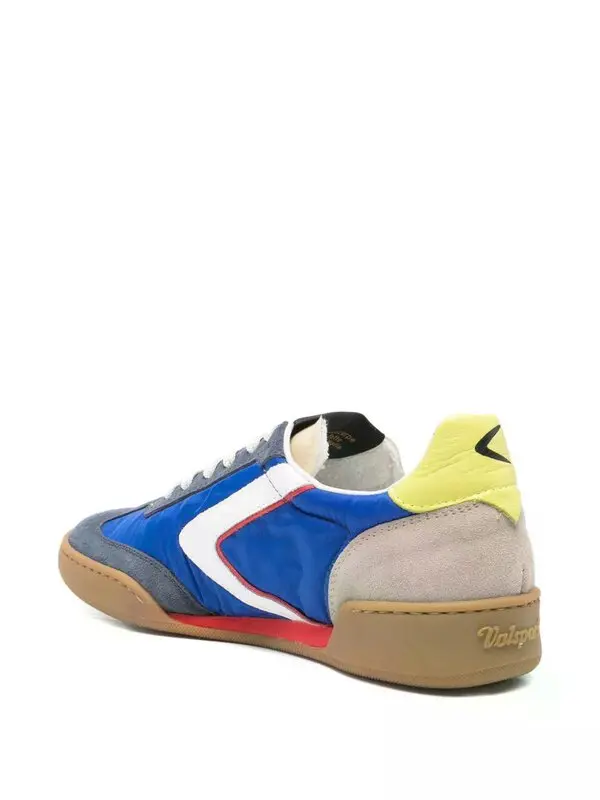 VALSPORT Logo-patch Lace-up Sneakers - Blue