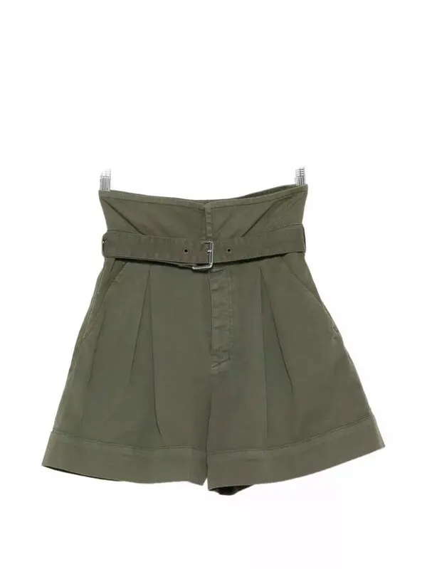 Pinko Belted Judo Shorts - Green