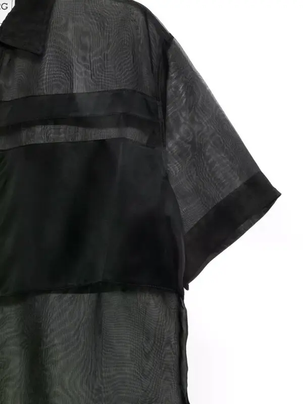 Iceberg Sheer Panelled Shirt