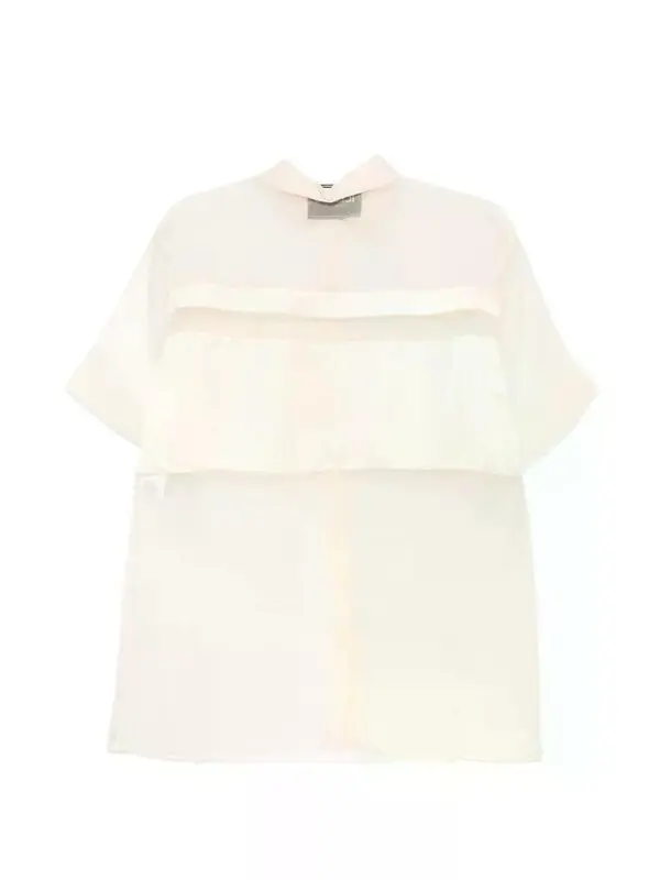Iceberg Panelled Short-sleeve Shirt
