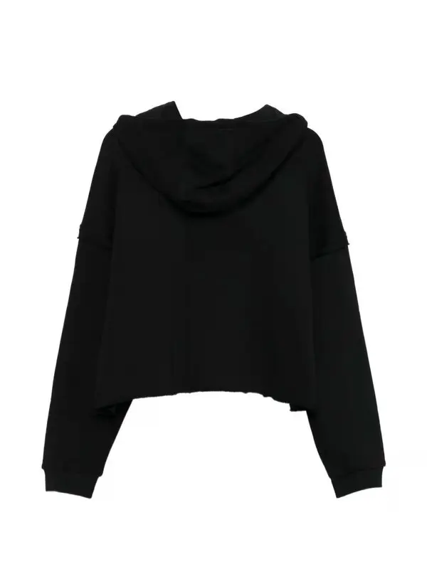 Iceberg Hooded Cropped Sweatshirt