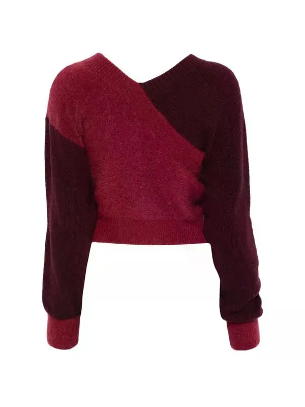 Iceberg V-neck Pullover Sweater