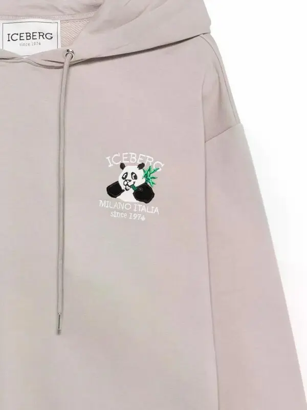 Iceberg Embroidered Hoodie