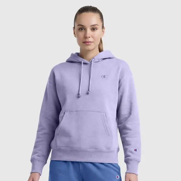 Champion Powerblend Hoodie, Small C Freshman - Daybreak