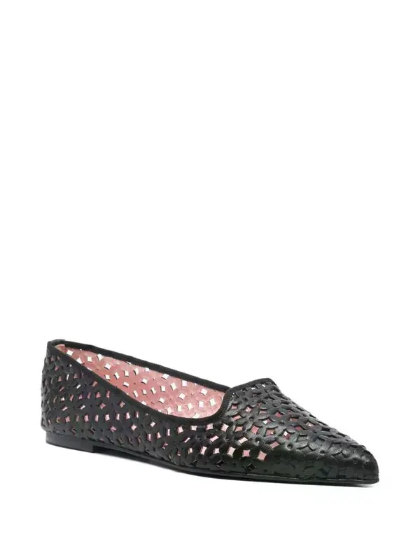 Pretty Ballerinas Ella Ballet Flats - Black