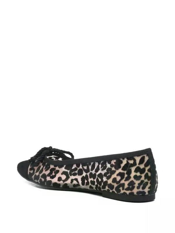 Pretty Ballerinas Tyra Leopard Print Ballerinas