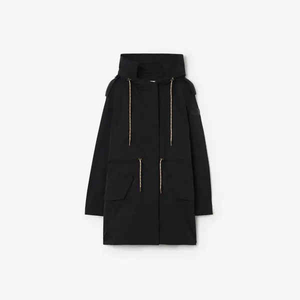 Burberry Stretch Nylon Fishtail Parka