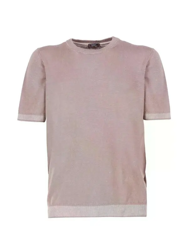 Peserico Knitted Short-sleeve Sweater