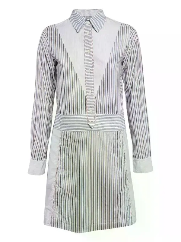 See By Chloé Striped Shirt Dress