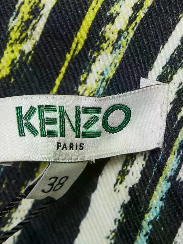 Kenzo Sleeveless Abstract-print Jacket