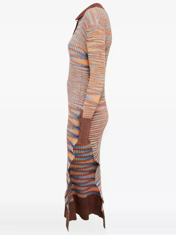 Jacquemus La Zucca Striped Midi Dress