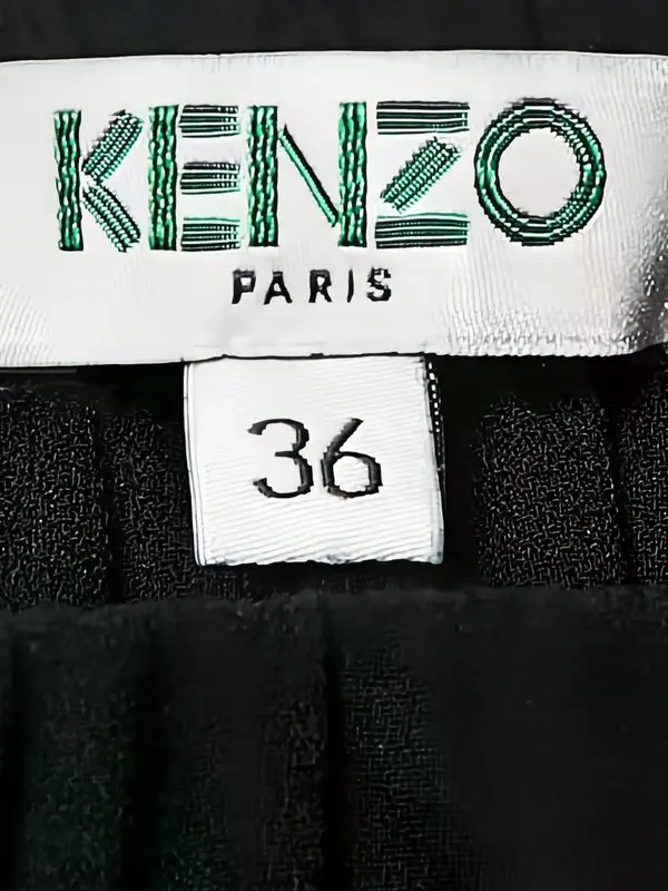 Kenzo Side-stripe Trousers - Black