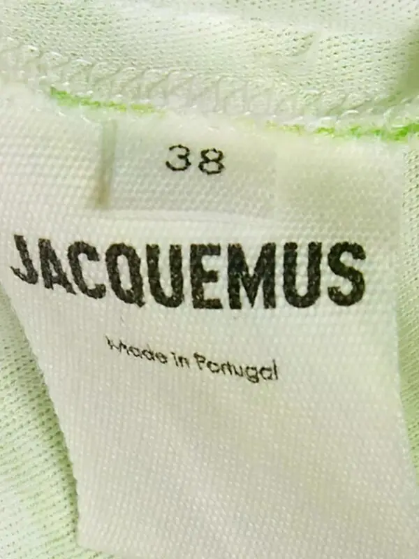 Jacquemus Checked Long Sleeve Dress