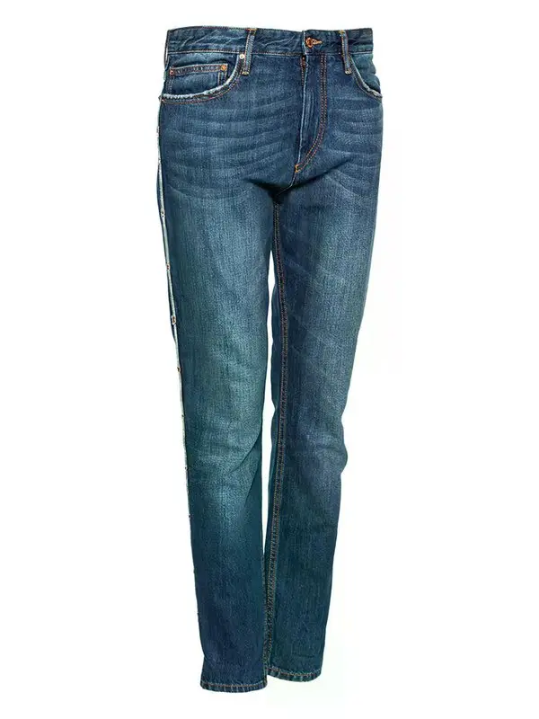 ISABEL MARANT VINTAGE 2024 Torchon-piping Jeans