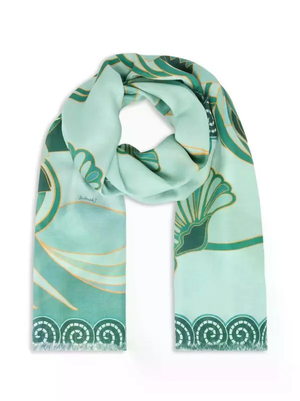 La DoubleJ Floral Print Scarf