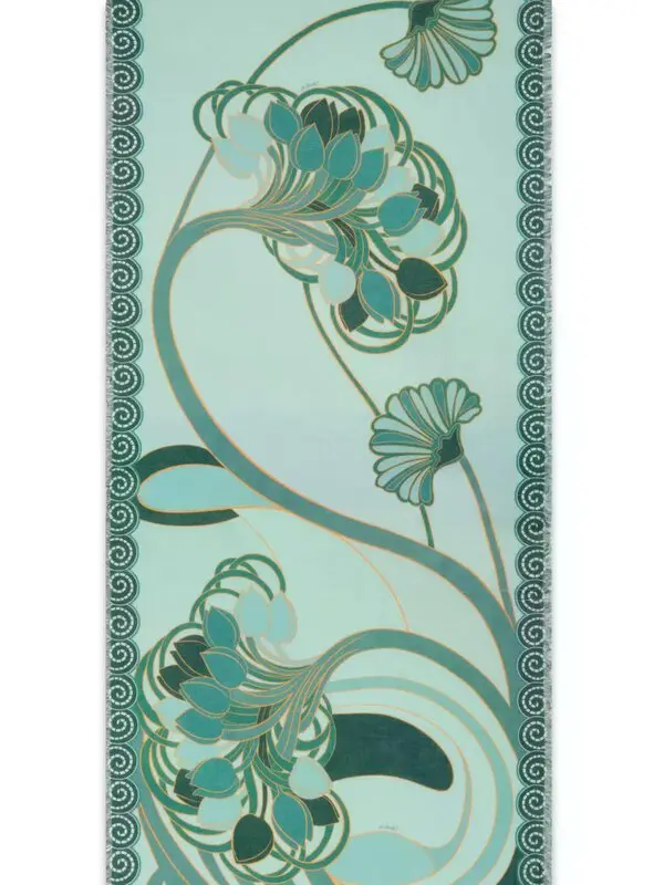 La DoubleJ Floral Print Scarf