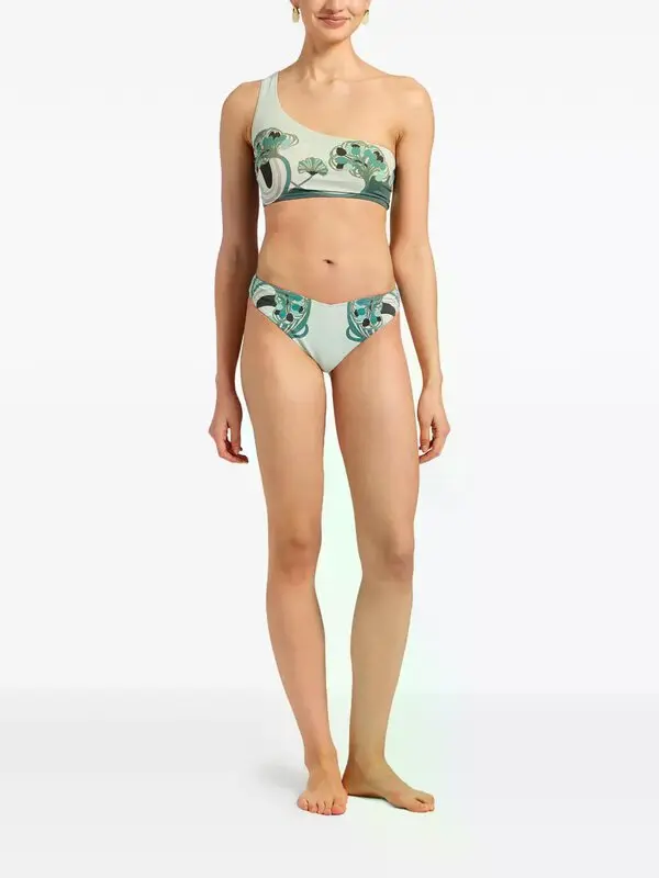 La DoubleJ Mirage Floral Bikini Bottoms - Blue