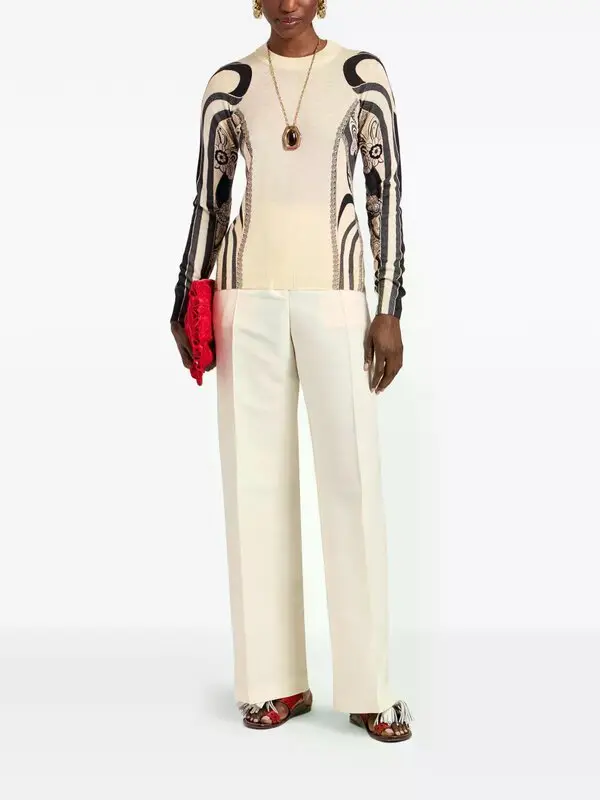 La DoubleJ Printed Knitted Top