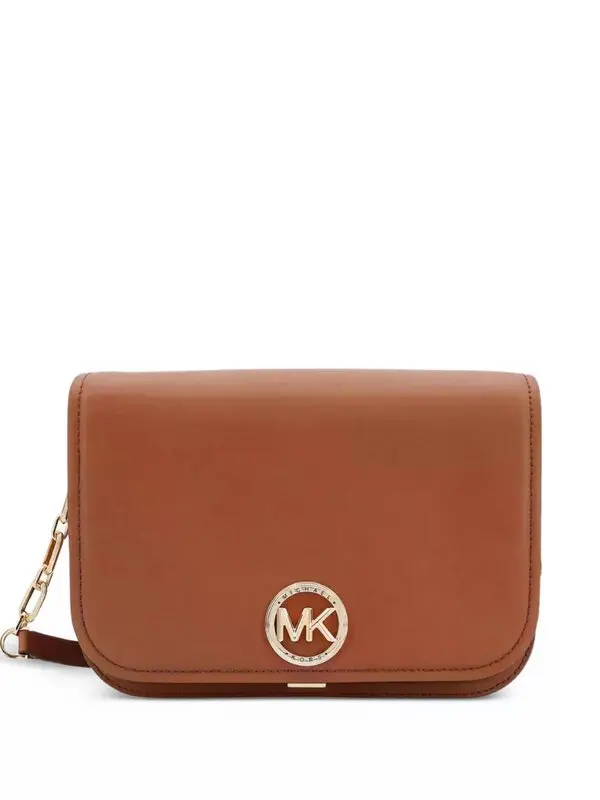 Michael Kors Logo Shoulder Bag - Brown
