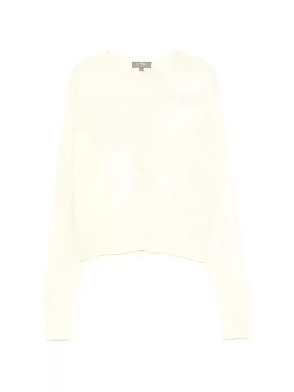 N.peal Ivy Cropped Cardigan - Yellow