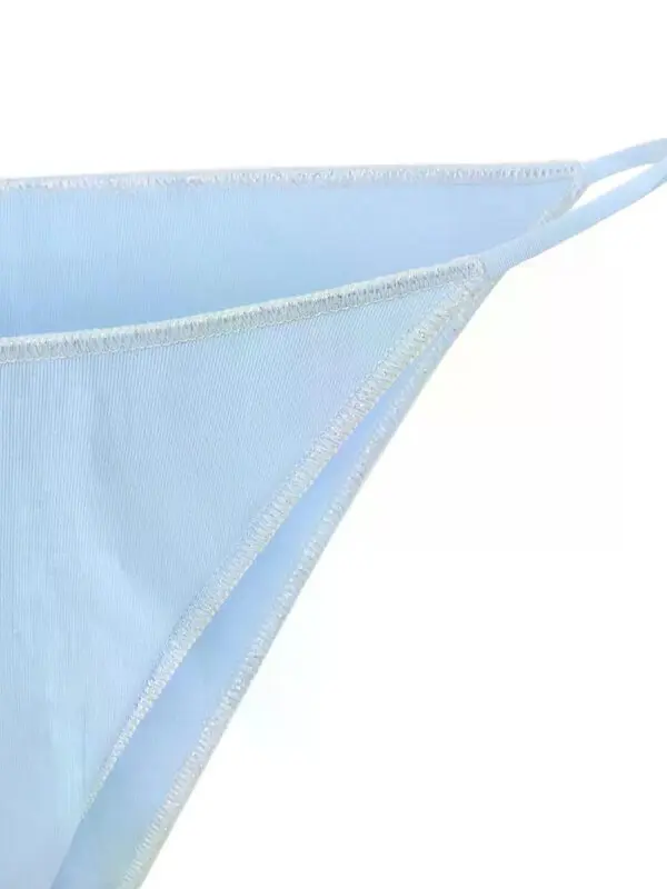 LA REVECHE Floral-appliqué Bikini