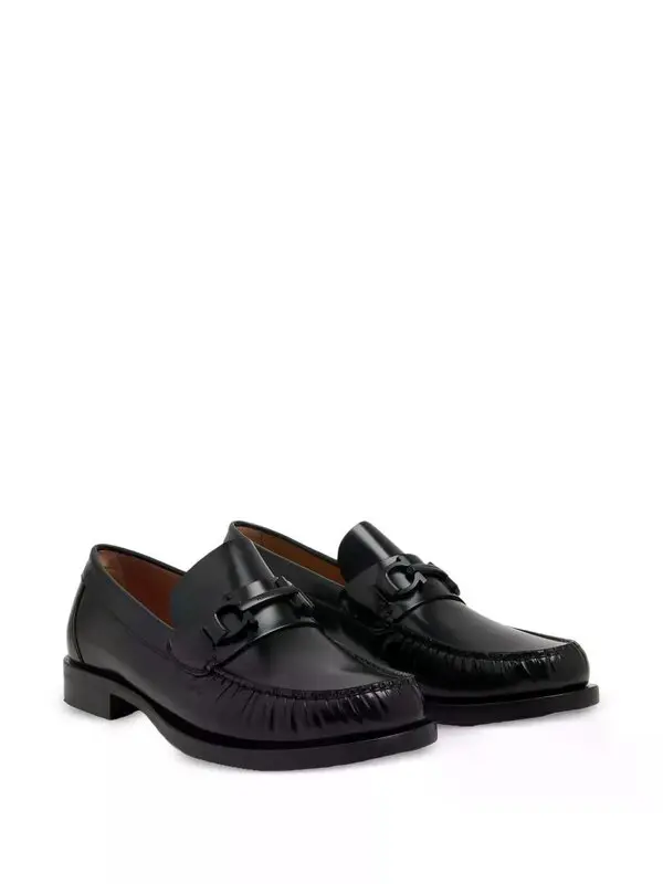 FERRAGAMO Gancini Detail Loafers