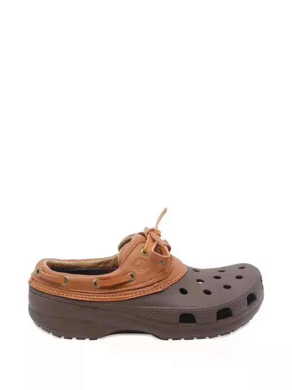 CROCS Classic Boat Shoe Sandals - Brown
