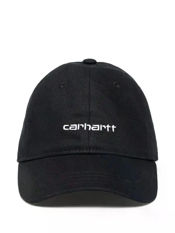 Carhartt Work In Progress Script Canvas Baseball Cap - Black