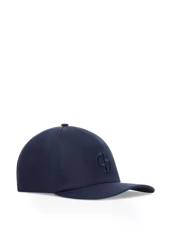 Giorgio Armani Embroidered Logo Baseball Cap