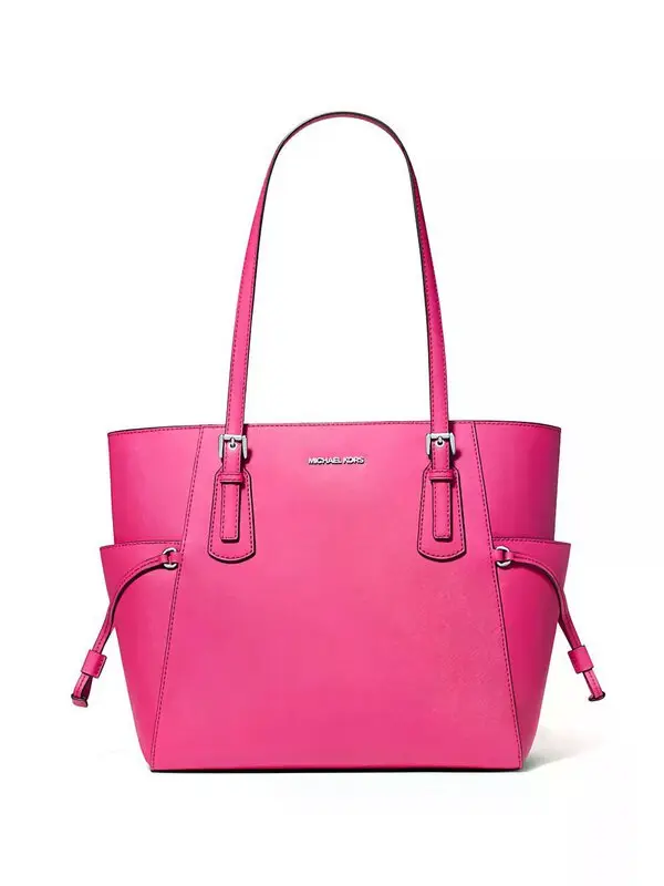 Michael Kors Voyager Leather Tote Bag - Pink