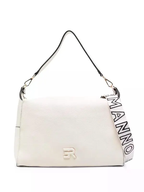ERMANNO FIRENZE Small Victoria Logo-plaque Shoulder Bag - Neutrals