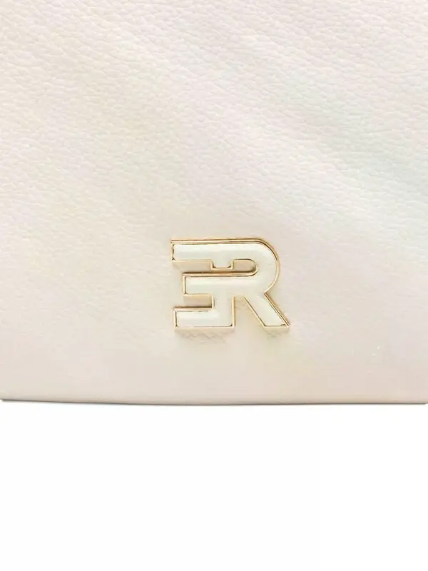 ERMANNO FIRENZE Small Victoria Logo-plaque Shoulder Bag - Neutrals