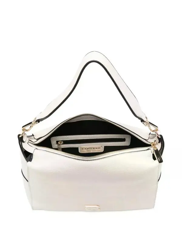 ERMANNO FIRENZE Small Victoria Logo-plaque Shoulder Bag - Neutrals