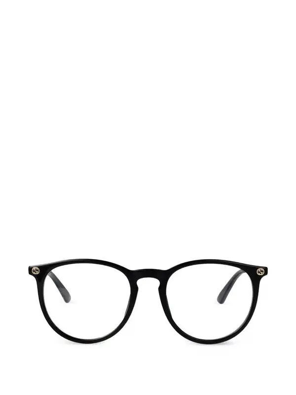 Gucci Round-frame Glasses - Black
