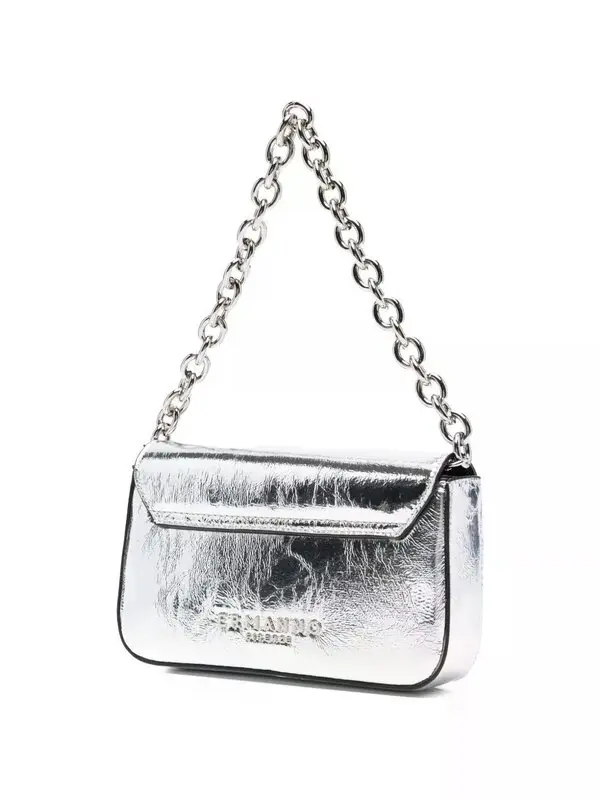 ERMANNO FIRENZE Chain Initial Shoulder Bag