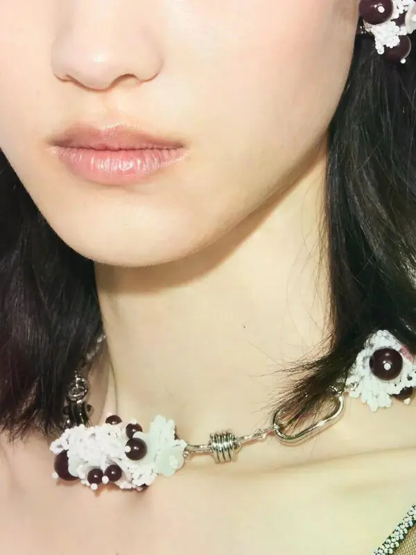 Tory Burch Large Beaded Necklace