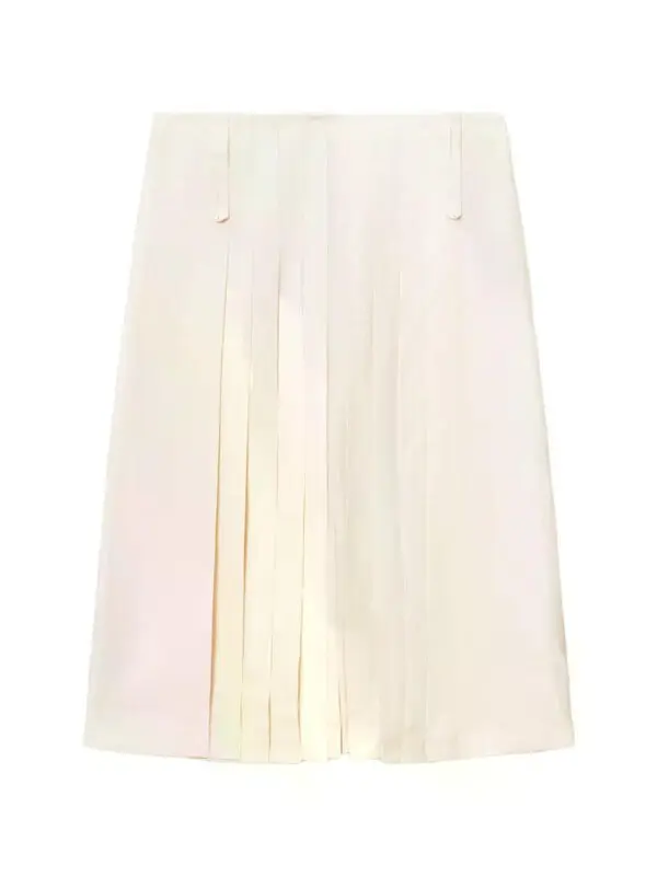 Tory Burch Pleated Midi Skirt