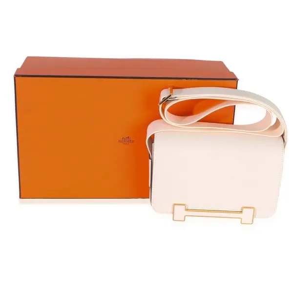 Hermès Nata Chevre Mysore Geta - White