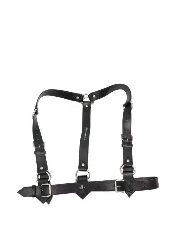 VIVIENNE WESTWOOD Equestrian Harness Belt - Black