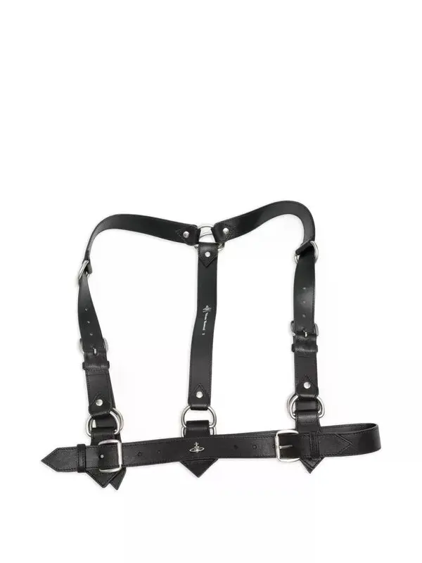 VIVIENNE WESTWOOD Equestrian Harness Belt - Black