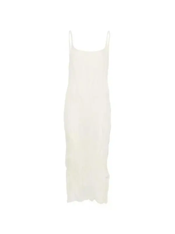 RÓHE Textured Square-neck Dress