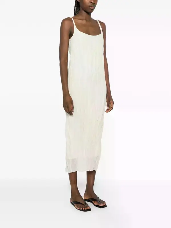 RÓHE Textured Square-neck Dress