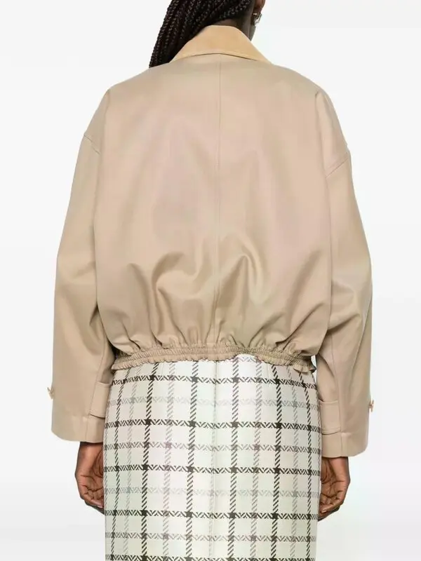 RÓHE Suede-collar Jacket - Neutrals