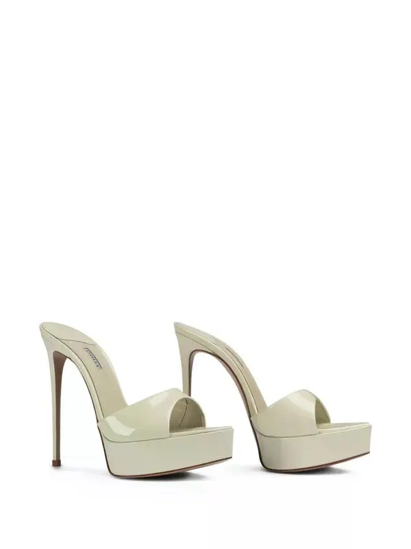 LE SILLA Uma Stiletto-heel Sandals - Neutrals