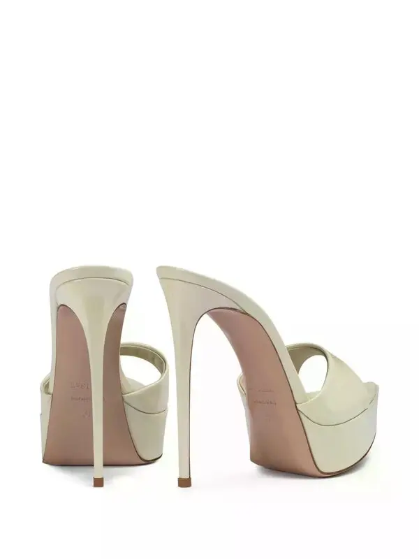 LE SILLA Uma Stiletto-heel Sandals - Neutrals