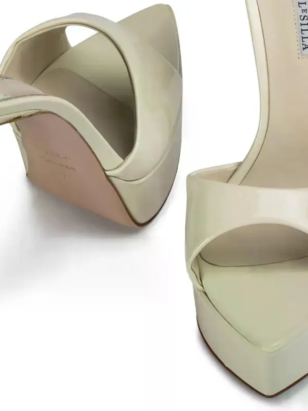 LE SILLA Uma Stiletto-heel Sandals - Neutrals