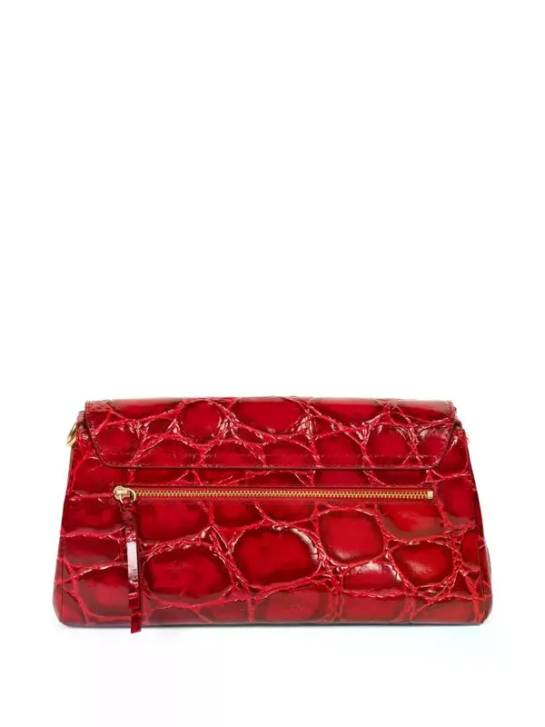 Dries Van Noten Buckle Leather Shoulder Bag